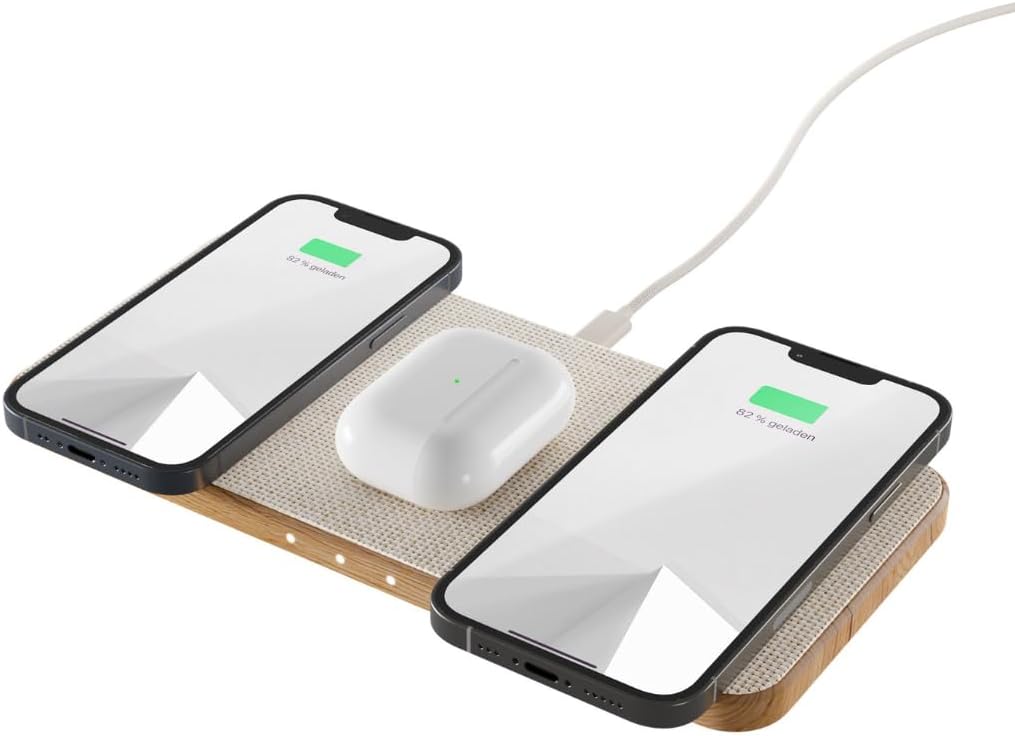 Amazon.com: Woodcessories - Wireless Multi Charger inductive Charging ...