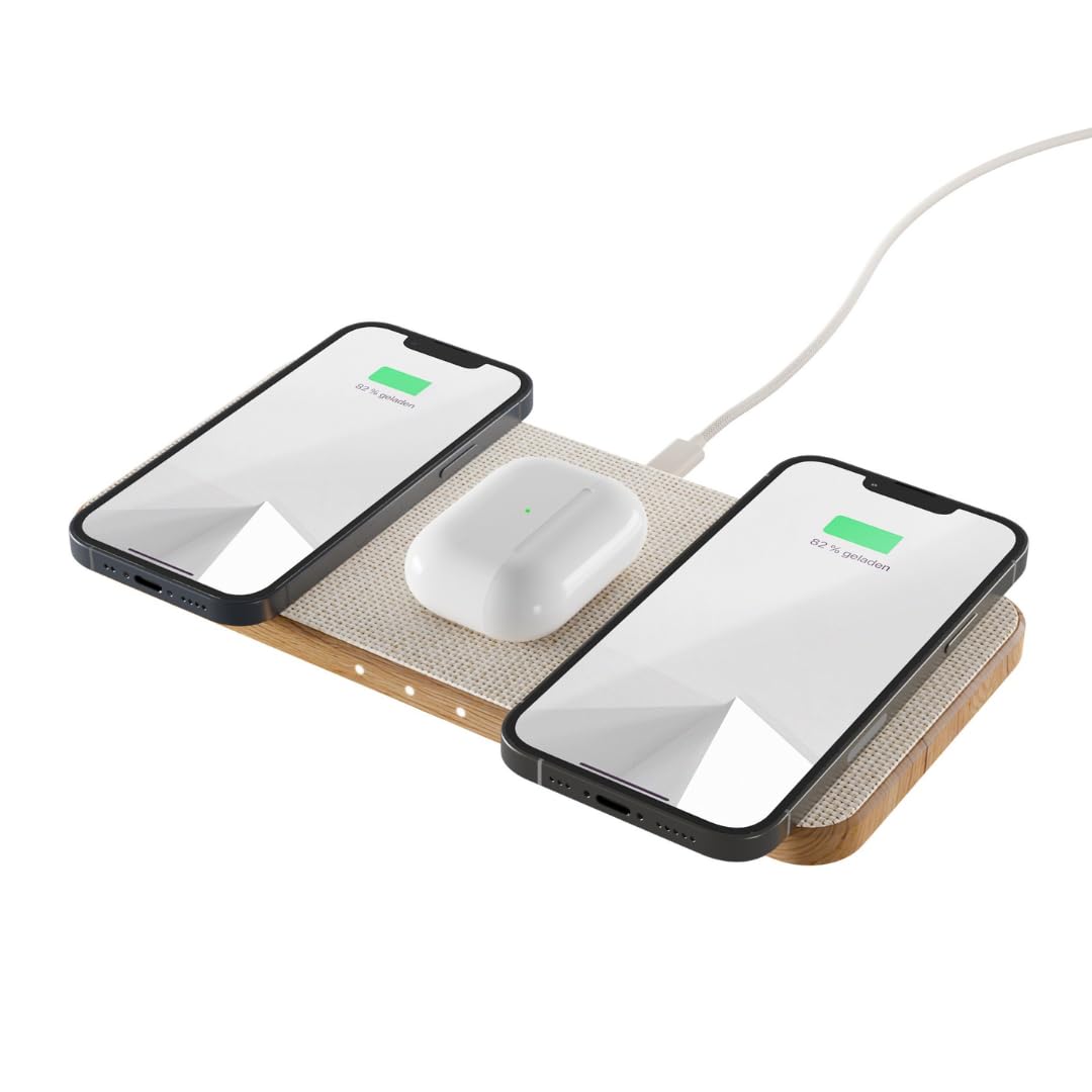 Amazon.com: Woodcessories - Wireless Multi Charger inductive Charging ...