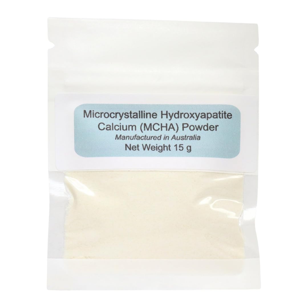 Microcrystalline Hydroxyapatite MCHA Powder, Non-Nano, Natural Calcium ...