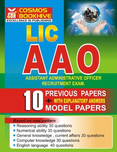 LIC AAO PREVIOUS & MODEL PAPERS eBook : CBH EDITORIAL: Amazon.in ...