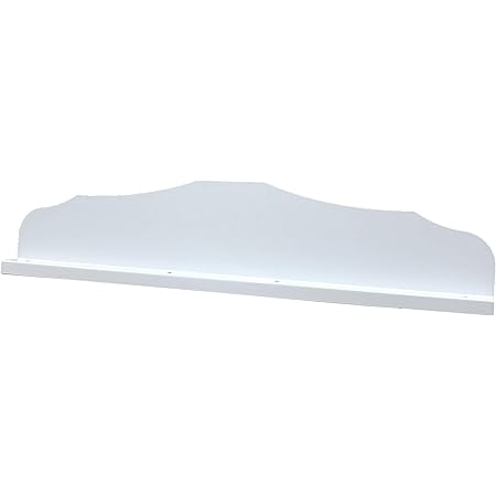 Gutter Valley Splash Guard - Straight (LOW GLOSS WHITE (3 CT ...