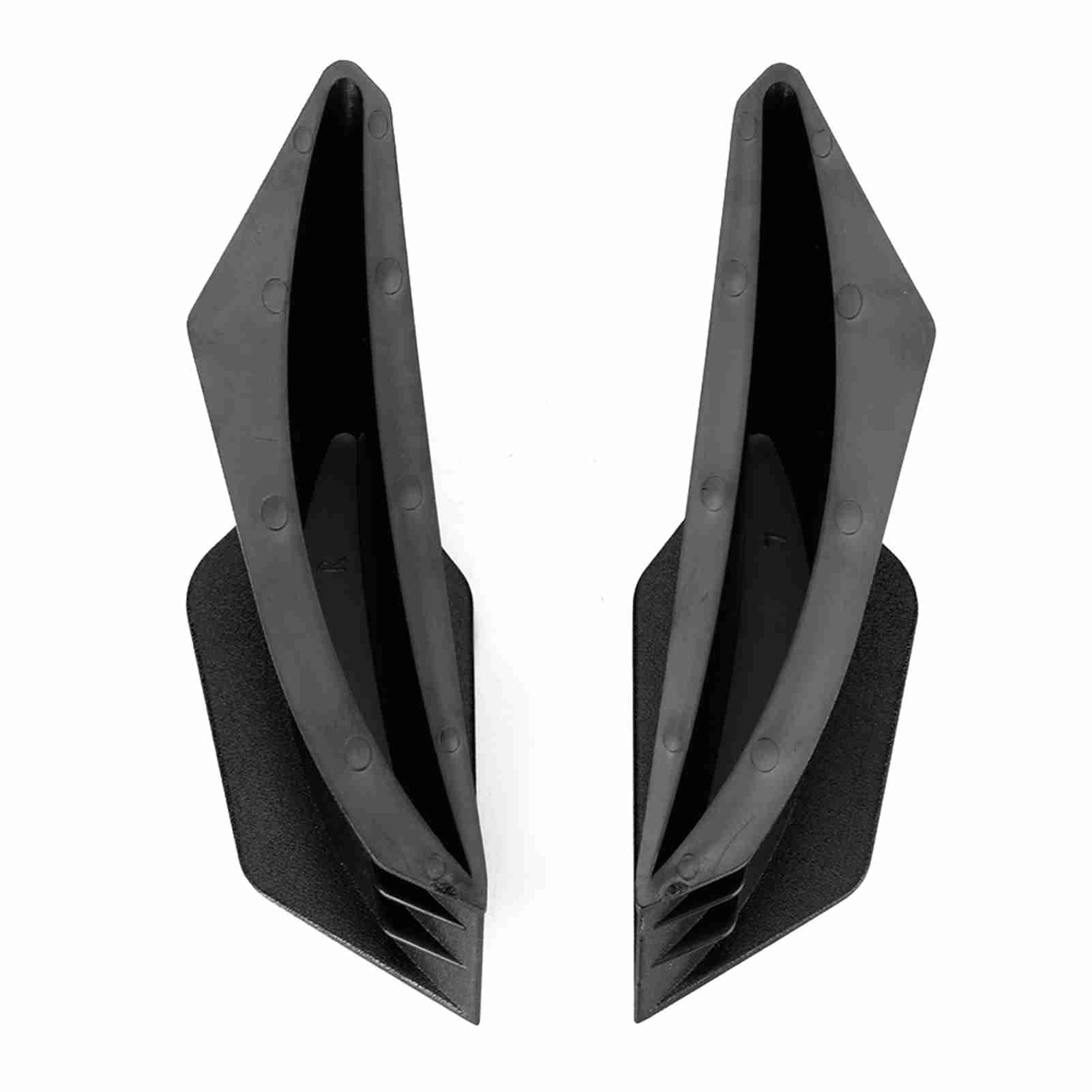 Qiilu Motorcycle Winglets Universal Side Air Deflectors Motorcycle ...
