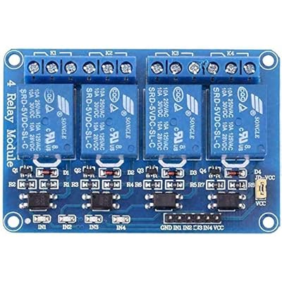 Robotly 4 Channel DC 5V Relay Module with Chile | Ubuy