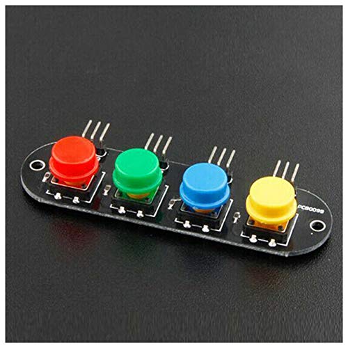 ELECTROPRIME Button Module 4-Color 4-bit Large Button Module for ...