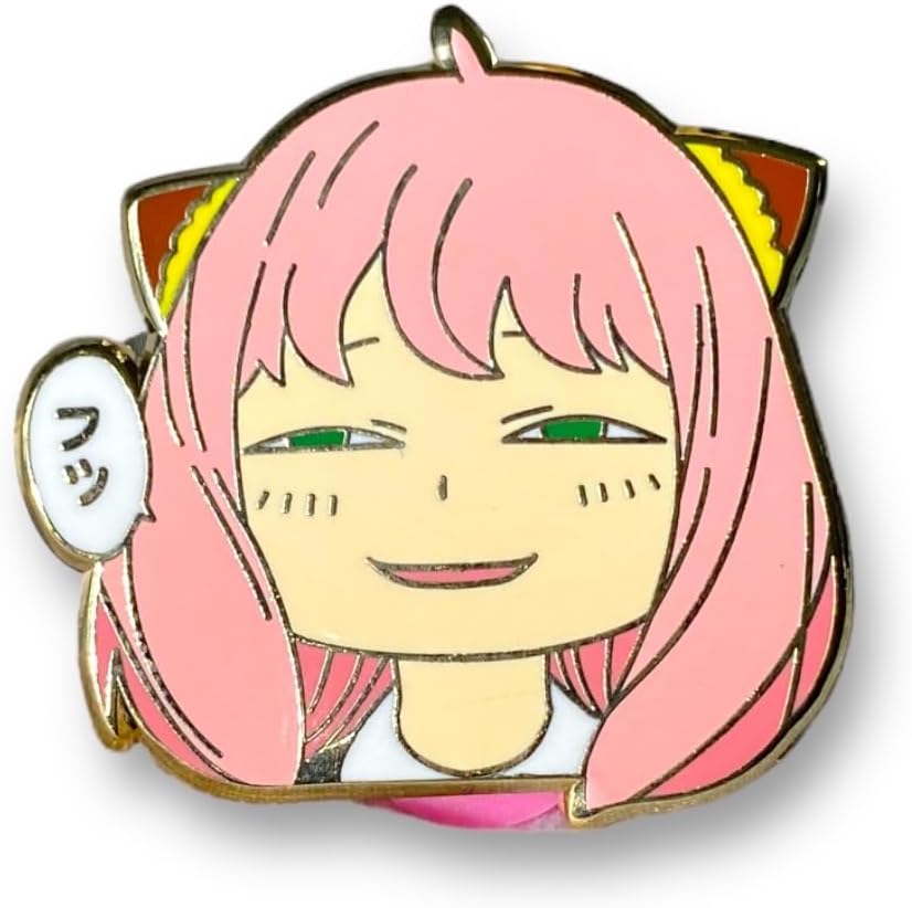 ANYA PIN ENAMEL ANYA FORGER ENAMEL PINS Spy x Family ENAMEL PIN ANYA FORGER MERCH ANYA FORGER ...