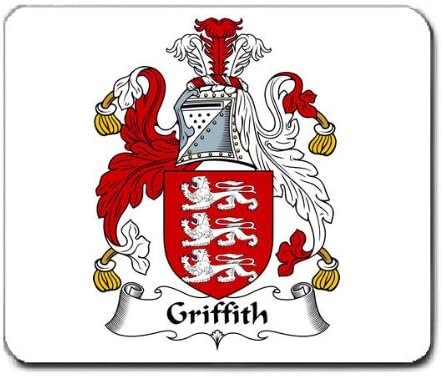 Amazon.com: Griffith Wales Family Crest Coat of Arms Mouse Pad : Office ...
