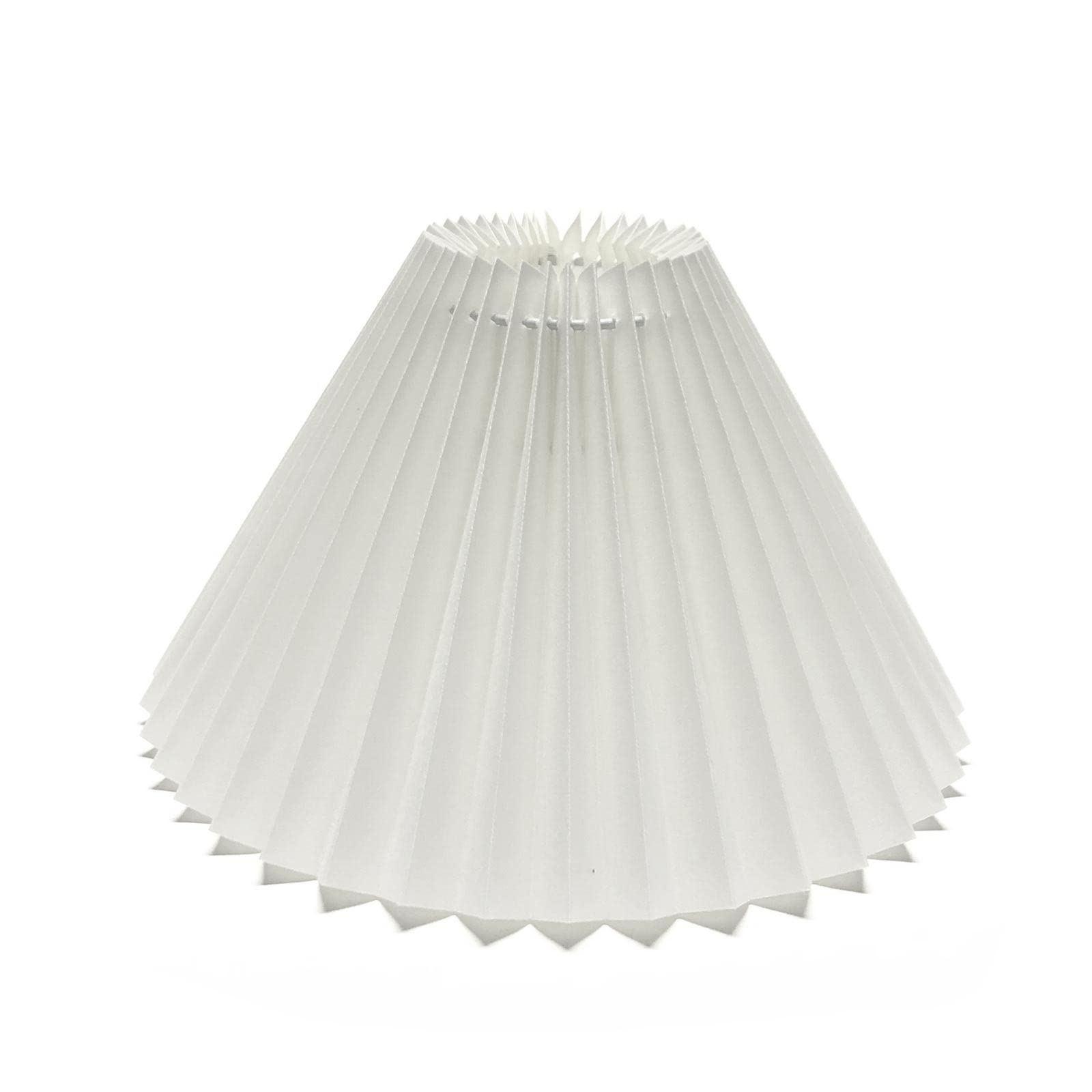 E27 Pleated Lamp Shade Replacement Fabric Table Floor Lamp Cover Light ...