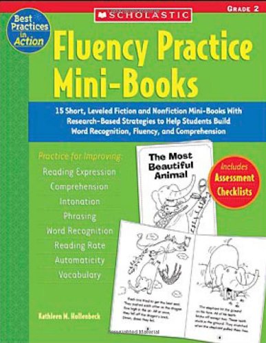 Fluency Practice Mini-books: 15 Short, Leveled Fiction And Nonfiction ...