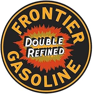 Amazon.com: 12 X 12 Inch Round Sign Frontier Double Refined Tin Sign ...