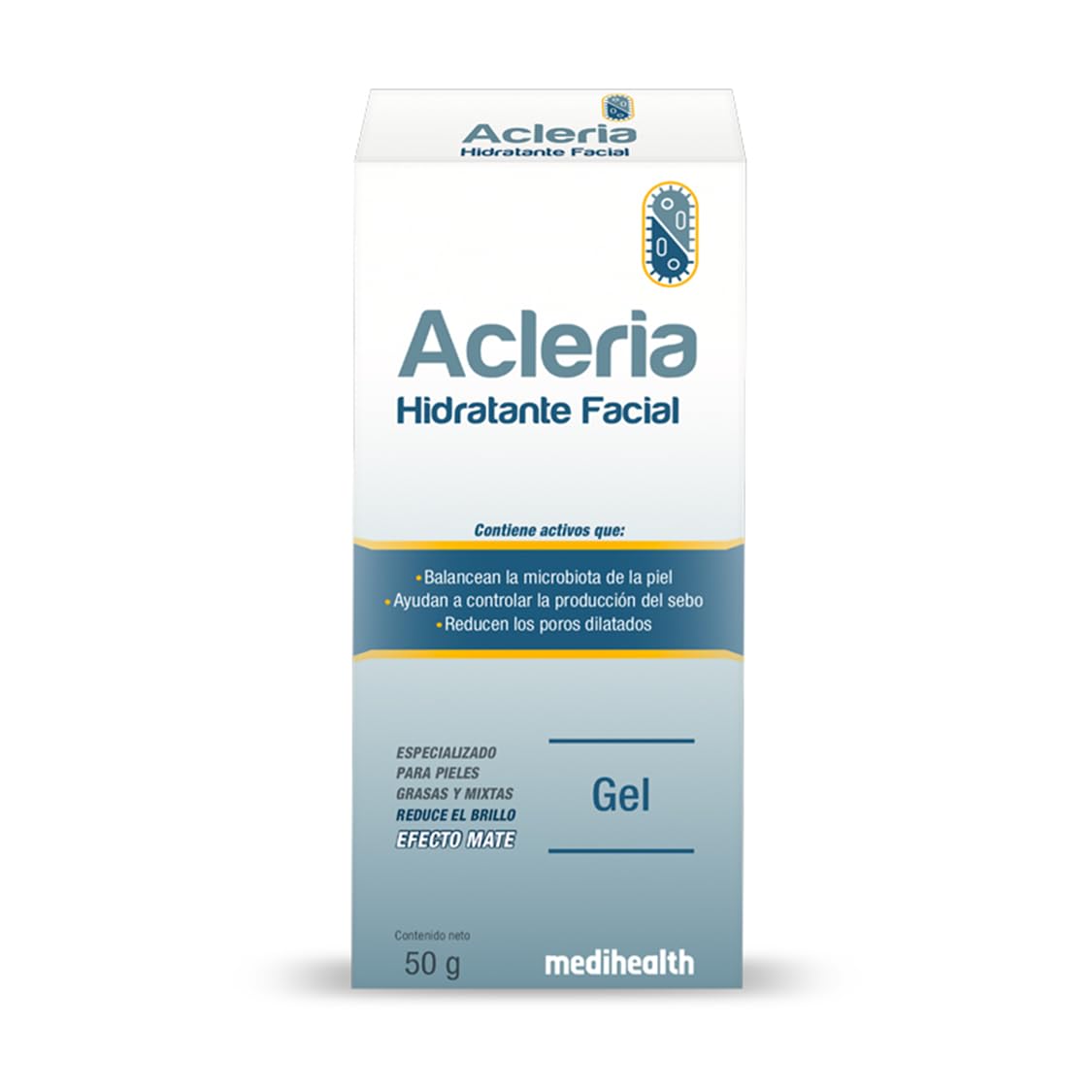 Acleria Gel Hidratante Facial Gel Facial De Larga Duración Pieles