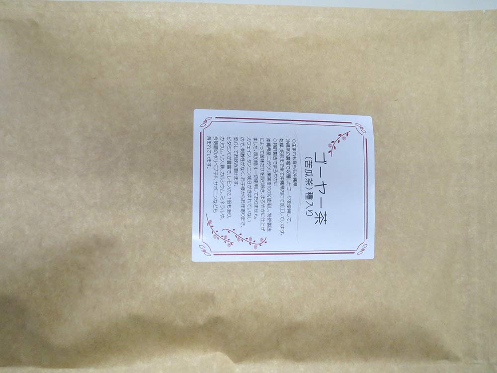 Amazon.com : Goya tea (bitter gourd tea) (seed-filled roasting) Okinawa ...