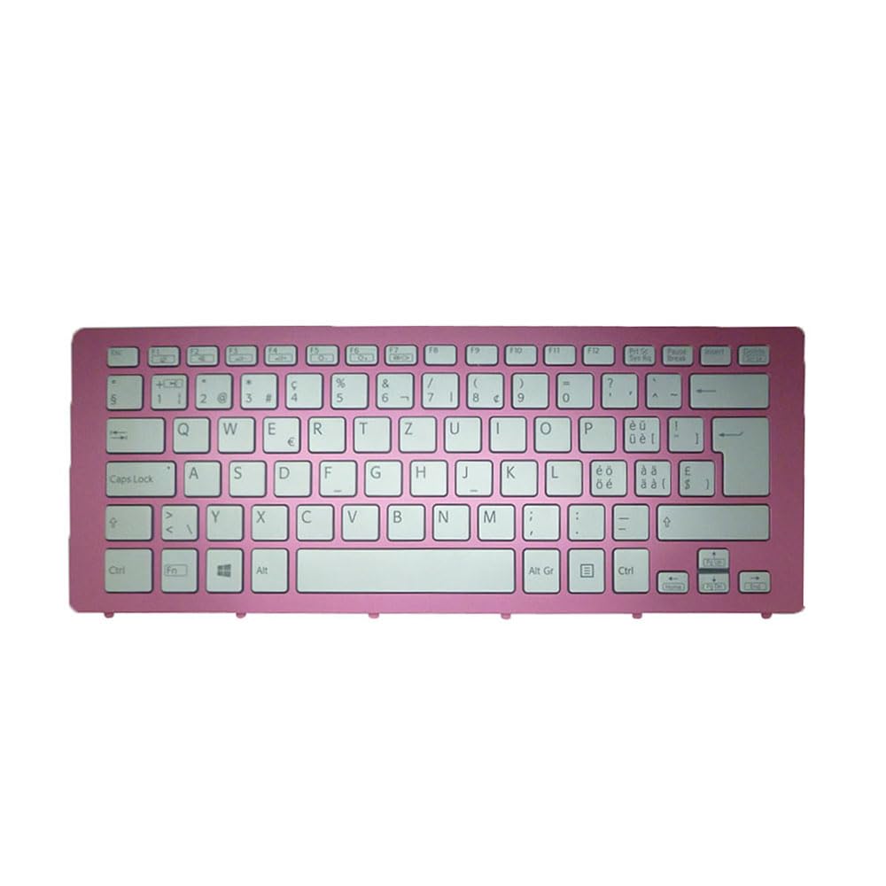 Sony Vaio Laptop Pink Keypad