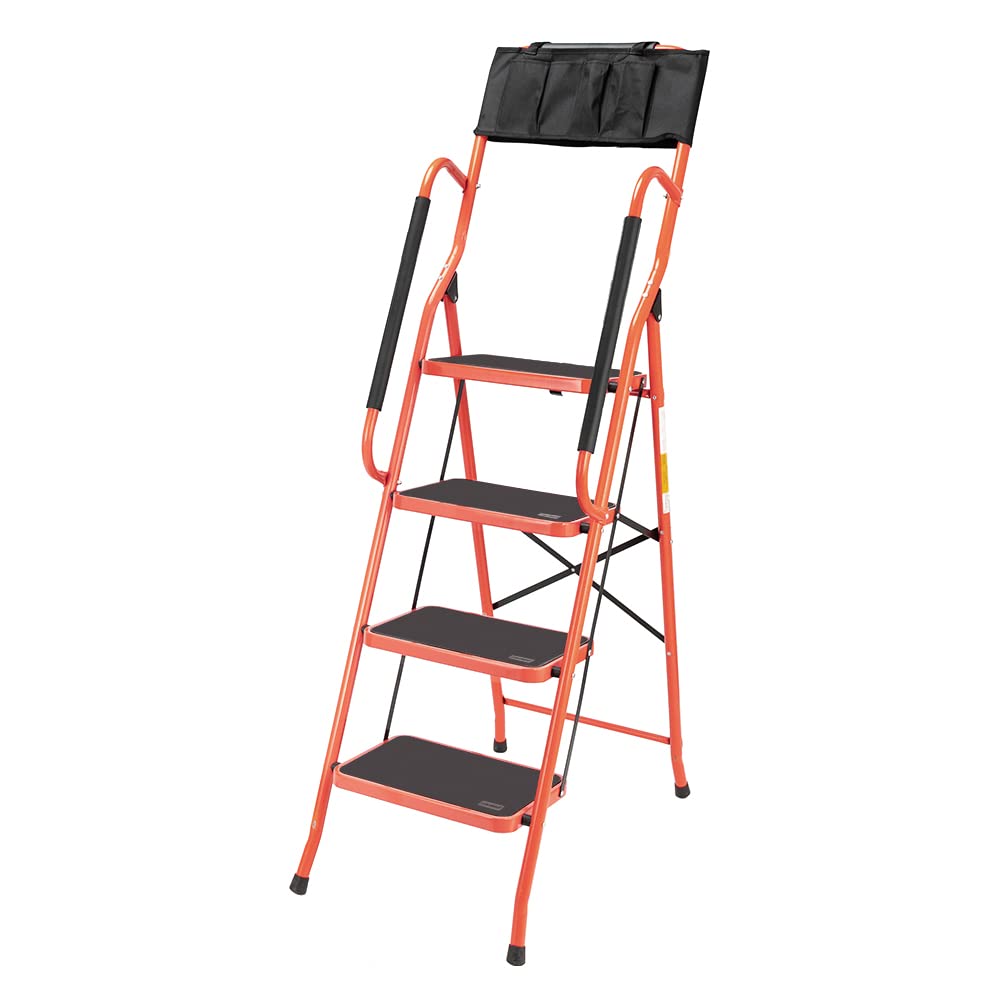 Snapklik.com : LUISLADDERS 4 Step Ladder Safety Tool Ladder Folding ...