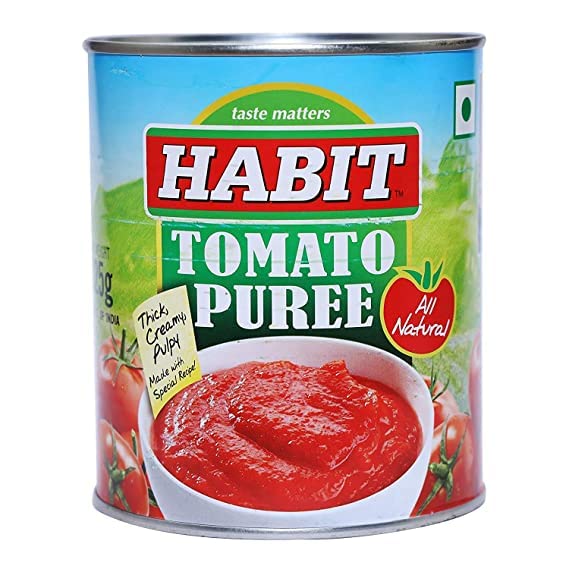 HABIT Pure Tomato Puree | Natural and Fresh Tomato Paste | Puree for ...