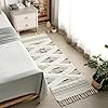 Amazon.com: Boho Runner Rug Washable Hallway Rug Runner, Tufted Cotton ...