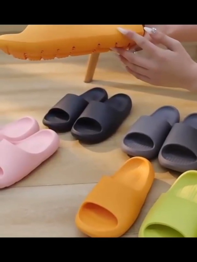 Watch Non Slip Shower Slides Bathroom Sandals Soft and Comfortable on ...