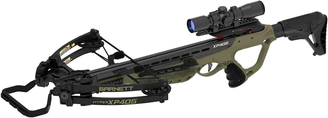 Barnett Archery Hyper XP 405 Crossbow with Two Hyperflite 22" Arrows ...