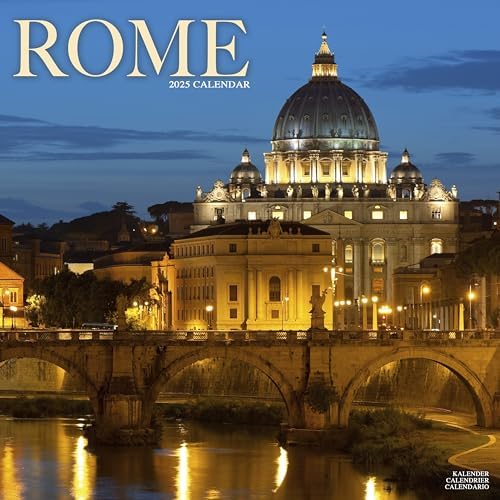 Amazon.com: 2025 Rome Wall Calendar, 12X12, Avonside Publishing