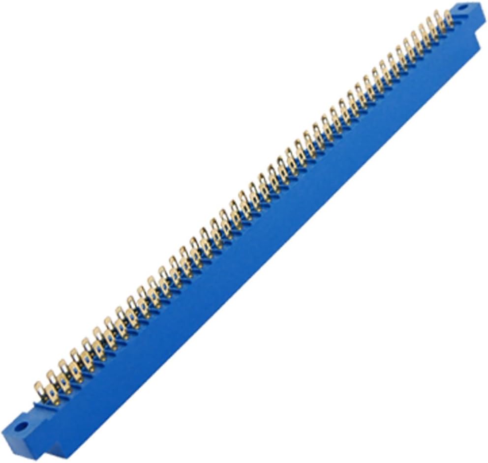 Amazon.com: uxcell 86P 43x2Pin 3.96mm Pitch Card Edge Connector PCB ...