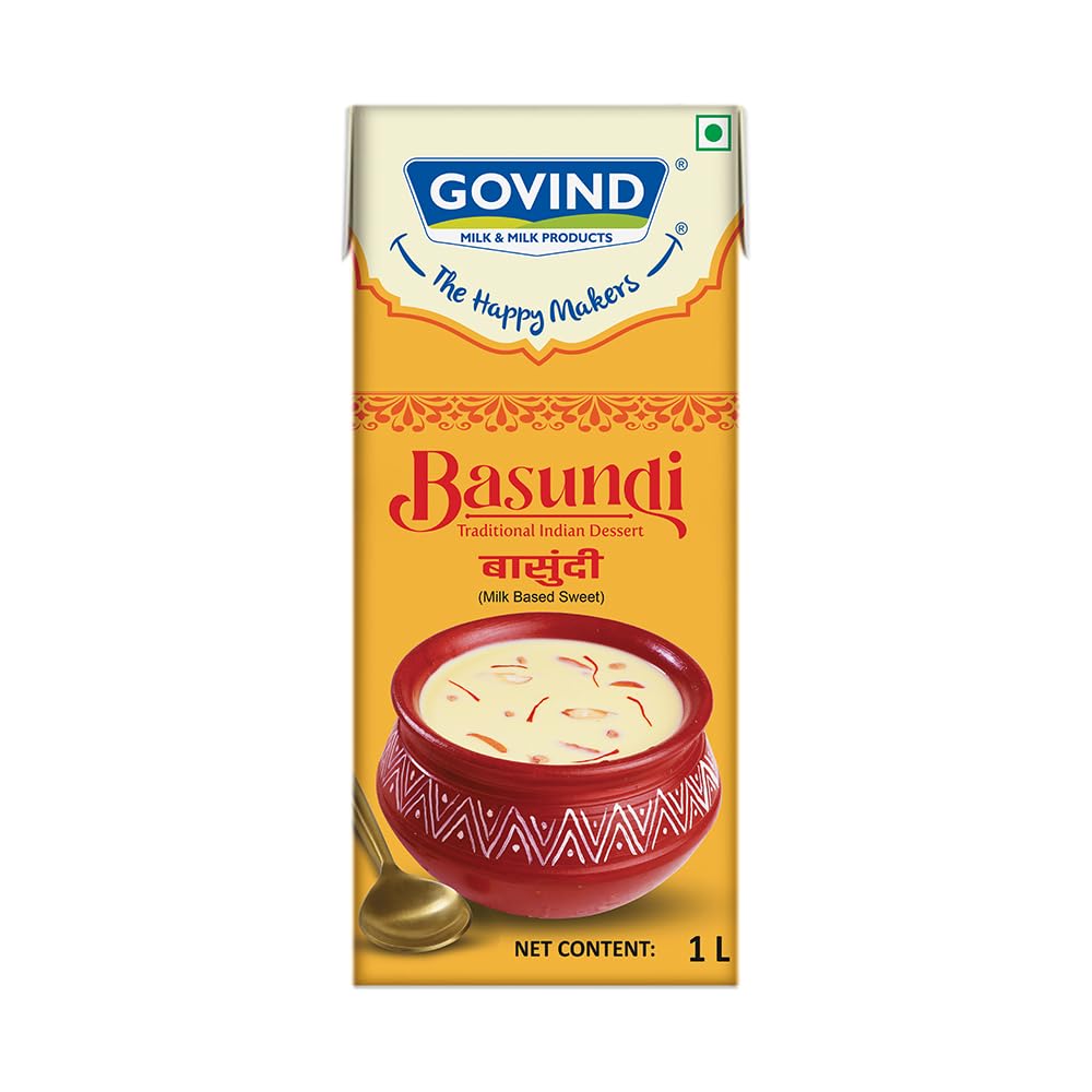 Govind Milk And Milk Products Uht Basundi 1 Ltr Pack | Desertcart INDIA