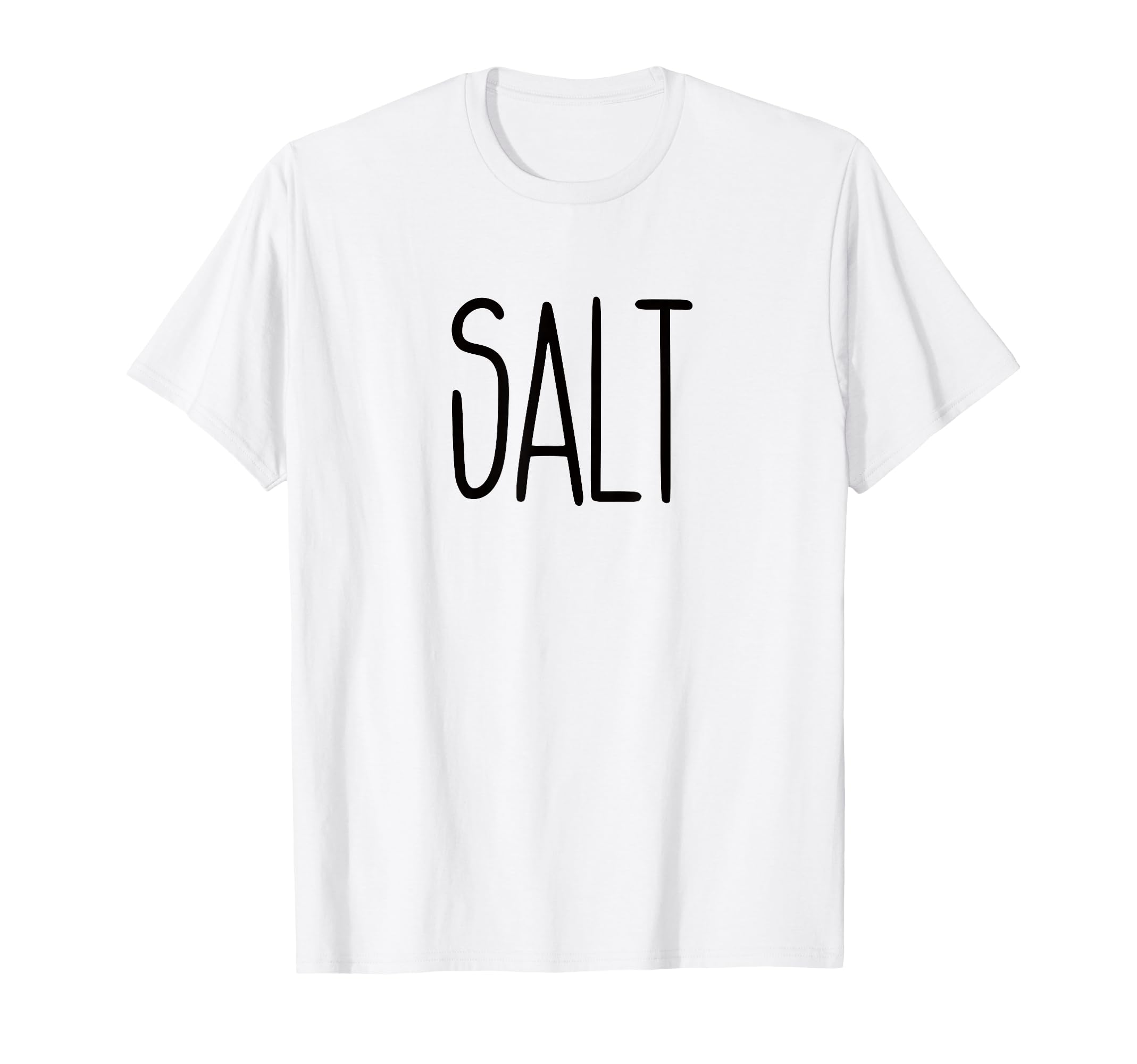 Amazon.com: SALT and Pepper Shirts Halloween Costume for Couples Easy T ...