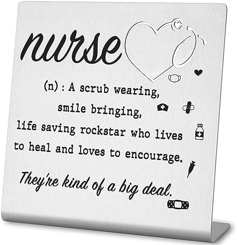 Amazon.com: Appreciation Gifts for Nurse Practitioner Clear Desk Decor ...