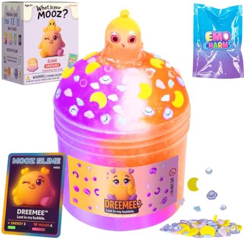 Amazon.com: Dreamy Cloud Slime Kit – ASMR Slime for Kids (3-Tone Purple ...