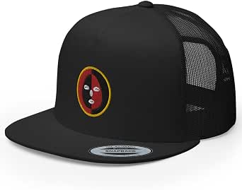 RIVEMUG Eleggua Trucker Hat Flat Bill High Crown Adjustable Gorra ...