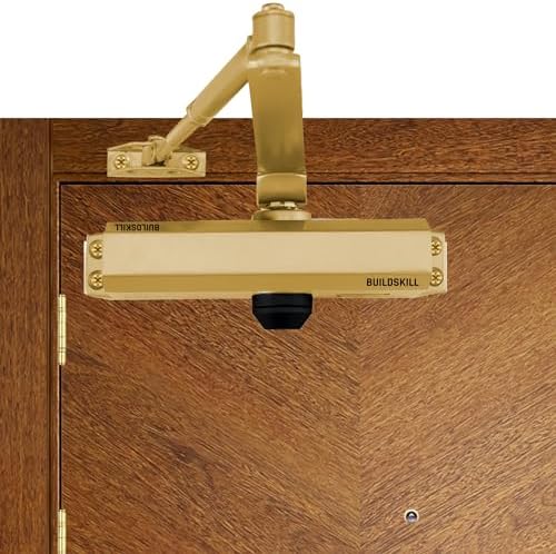Buildskill Hydraulic Door Closer with Scissors Arm, 85kg, Auto Door ...