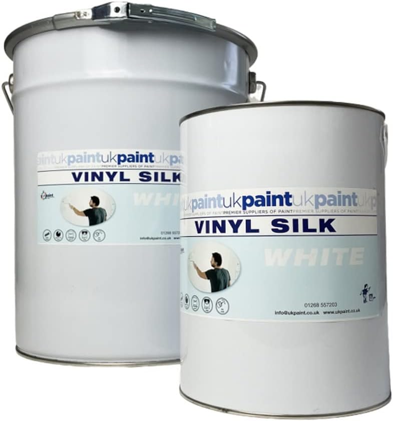 Leyland Trade Vinyl Silk Emulsion Paint - Brilliant White 1L : Amazon ...