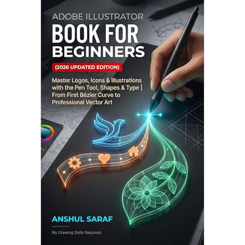 Adobe Illustrator Book for Beginners (2026 Updated Edition) Vector ...