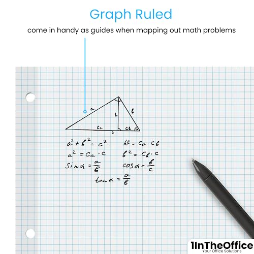 Snapklik.com : 1InTheOffice Binder Graph Paper