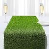 Amazon.com: Artificial Grass Table Runners-13 x 96 Inches Faux Grass ...