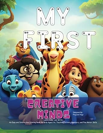 Amazon.com: My First Creative Minds: Learn, Color, and Write: An Easy ...