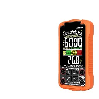 Rechargeable Digital Smart Multimeter,6000 Counts,Voltage Current ...