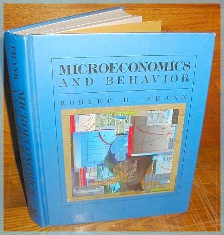 Microeconomics and Behavior: robert-h-frank: 9780070218703: Amazon.com ...