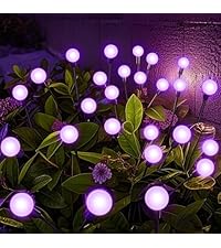 Amazon.com : NBQQ Solar Garden Lights Outdoor, 10 Pack 60LED Waterproof ...