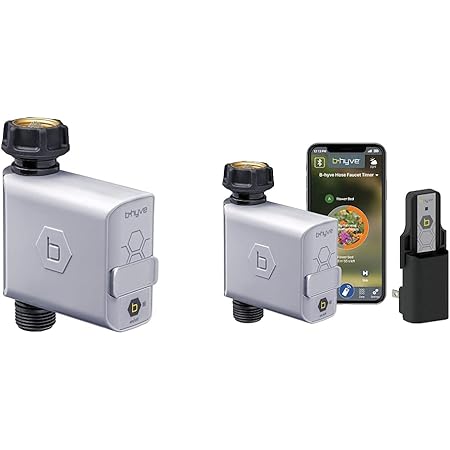 Amazon.com : Orbit 21004 B-hyve Smart Hose Faucet Timer with Wi-Fi Hub ...