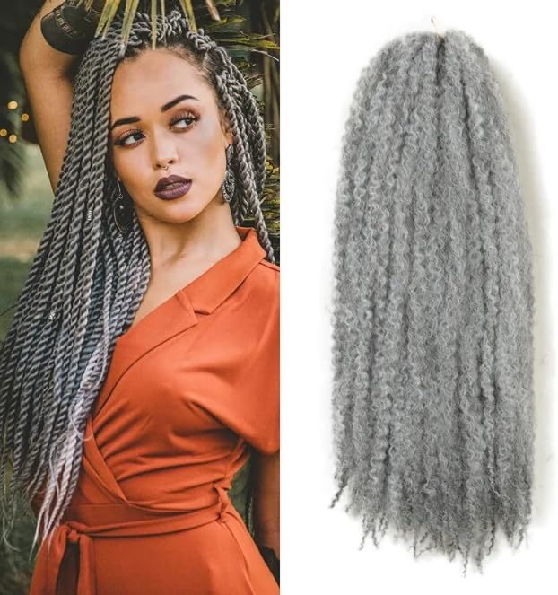 Amazon.com : Marley Braids Hair Extension 18 inch Afro Twist Braid ...