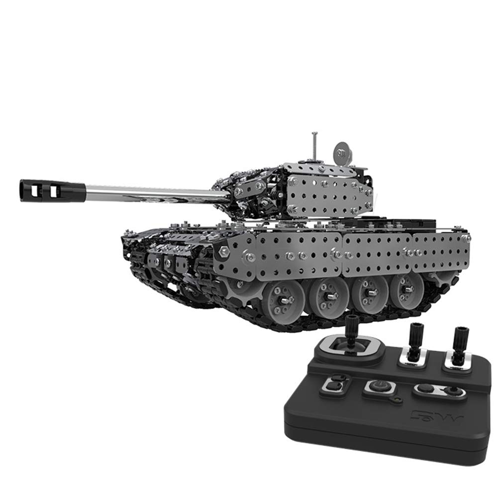 Rc Tank Diy With Radio Remote Control Rotating Turret Recoil ...