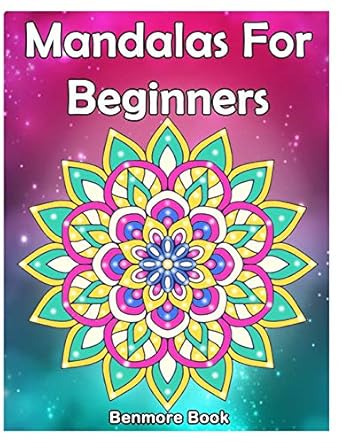 Amazon.com: Mandala For Beginners: Adult Coloring Book 50 Mandala ...