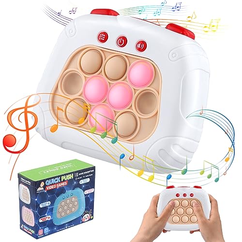Light Up Pop Fidget Game, Pop Push it Game Controller, Sensory Fidget ...