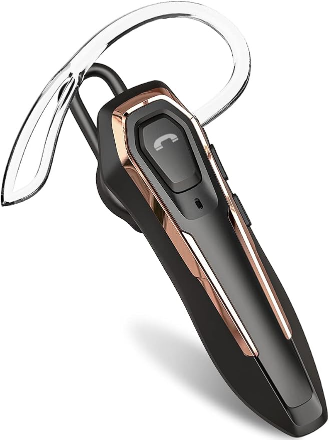 Amazon.com: ZOUKAI Single Ear Wireless Bluetooth Headset, 30H Talking ...