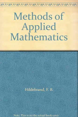 Methods of Applied Mathematics: Hildebrand, F. B.: Amazon.com: Books