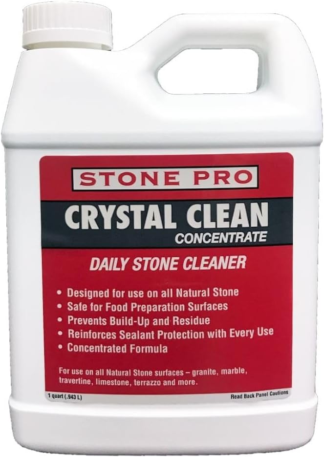 Amazon.com: Stone Pro Crystal Clean - Surface Cleaner & Sealer ...