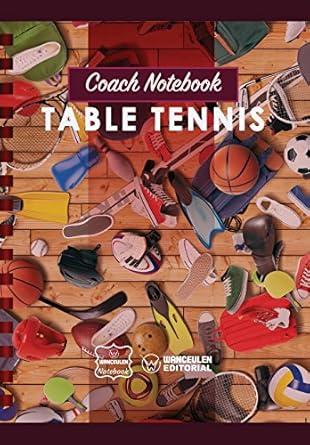 Amazon.com: Coach Notebook - Table Tennis: 9781978416185: Notebook ...