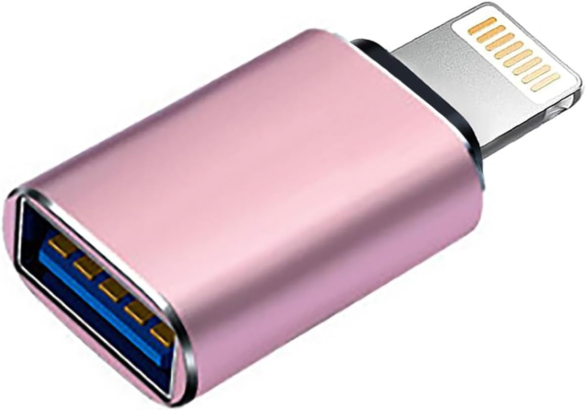 Amazon.com: WORLDBOYU Lightning to USB Camera Adapter Lightning Female ...