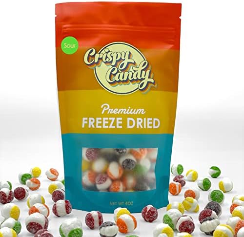 Amazon.com : Sour Flavored Freeze Dried Candy by Crispy Candy Co ...