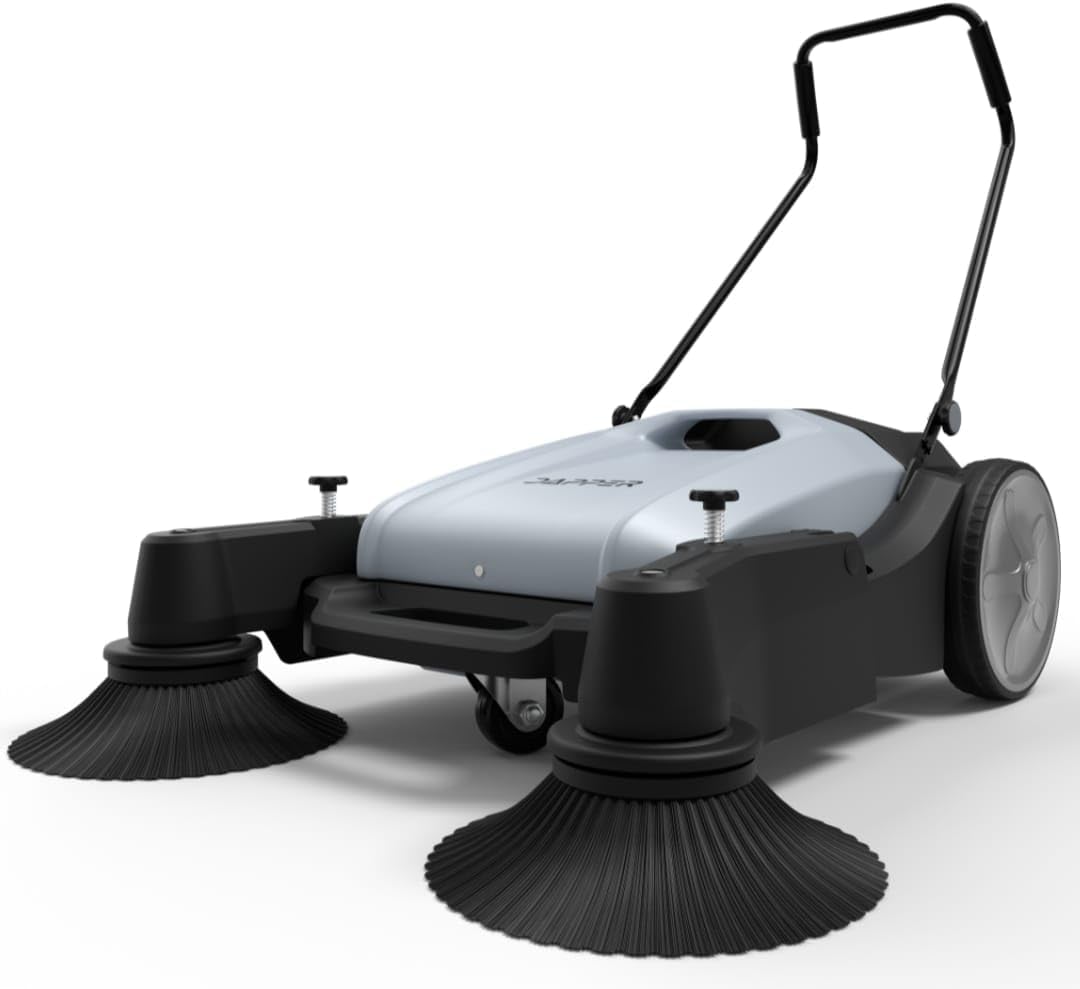 Amazon.com - Dapper Supply Walk-Behind Outdoor Hand Push Sweeper - 10.5 ...