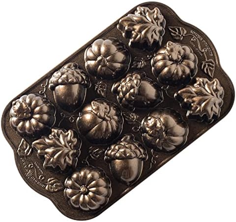 Amazon.com: Nordic Ware Autumn Delights Cakelet Pan: Home & Kitchen